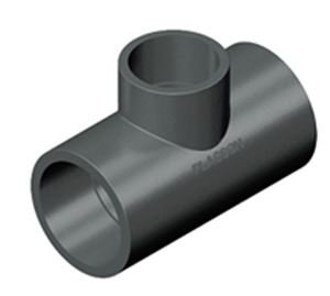 Tee-stykke PVC 63 x 50 x 63 mm - PVC - OREV - Vandingssystemer