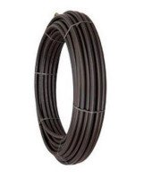 PE-rør 90/10 mm brune striber