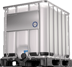 Palletank 800 l ny UNY Ø150/50 mm PE - Palletanke, gødningskar, silo og ...